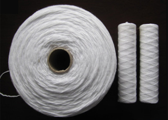 Non Toxic Polypropylene PP Yarn 0.8g / m And Core For String Wound ...